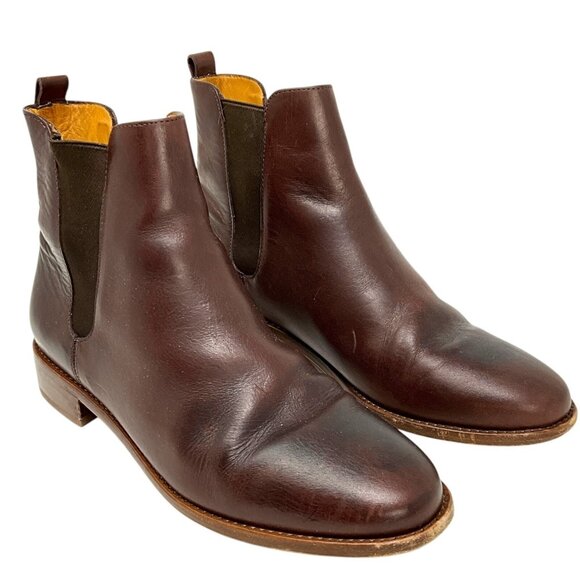 Sezane | Shoes | Sezane Henry Chelsea Boots Eur Size 4 Us 9 Brown ...
